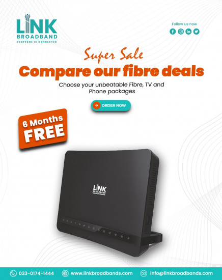 Link Broadband | Dashboard